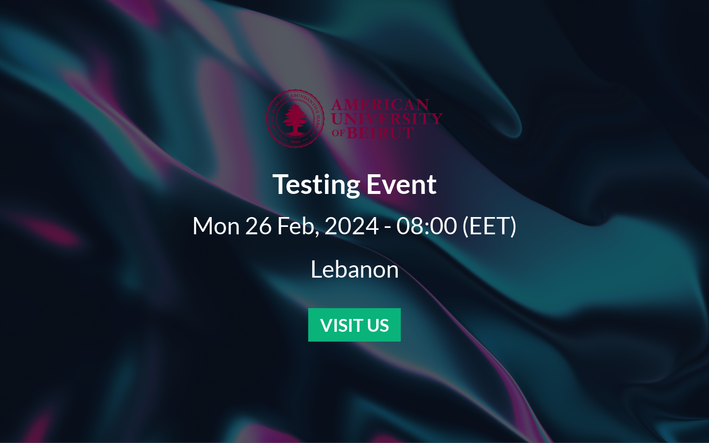 Testing Event